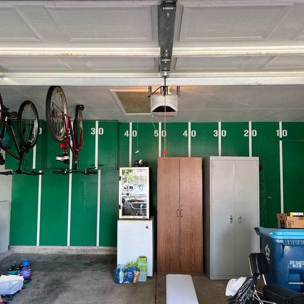 Football Field Yardline Decals Removable Vinyl 2088 - Etsy