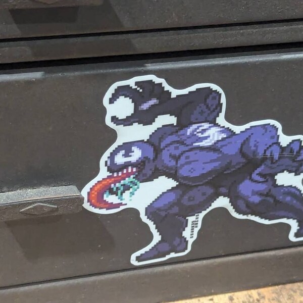 Splatoon 3 Pixel Art Sticker Sheet | Premium Matte Vinyl Stickers ...