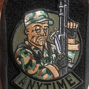 Predator Movie Mac Anytime Velcro Backed Embroidered Morale - Etsy