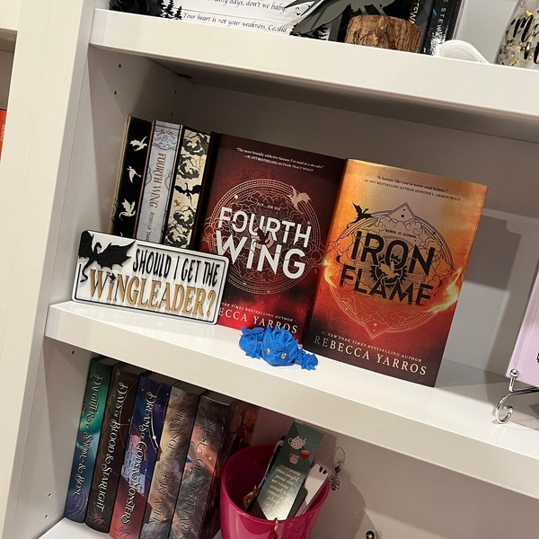 Should I Get the Wingleader, Fourth Wing Sign, Fourth Wing Merch ...