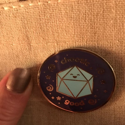 Chaotic Good Alignment Hard Enamel Pin Enamel Pins for Dungeon Masters ...