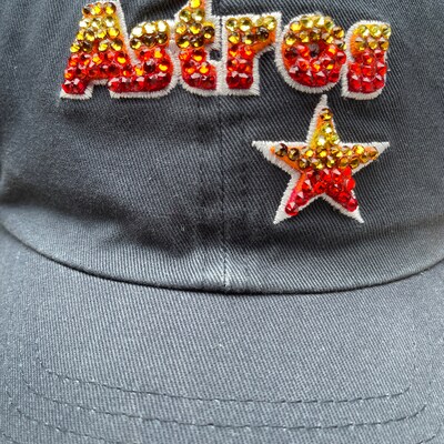 We Want Houston Bling Hat Houston Swarovski Crystals Hat - Etsy
