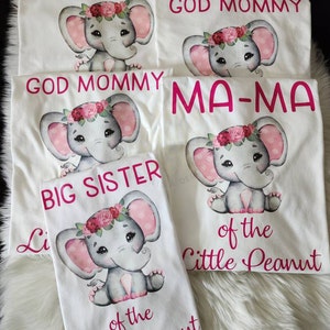 Purple Teal Elephant Clip Art Watercolor Cute Little - Etsy