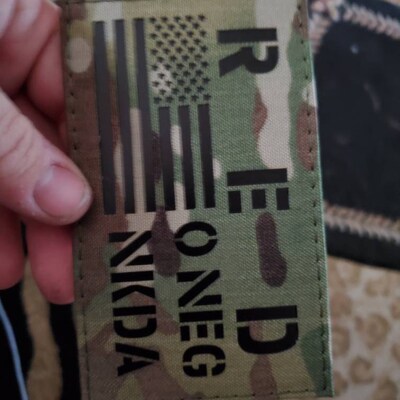 Skeleton Shaka Hang Loose Patch IR Combat ID Patch Military Patch ...