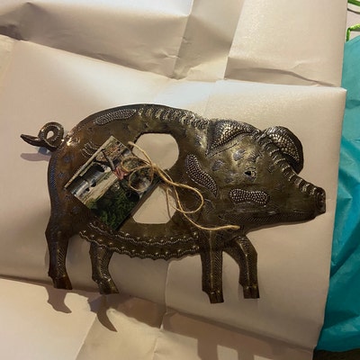 Light Plate Cover, Cute Pig Electric Outlet Cover, Handmade in Haiti ...