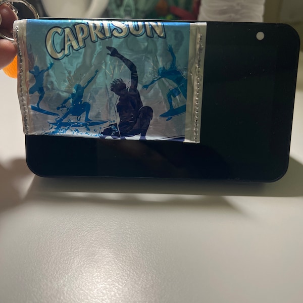 Recycled Wallet Earth Day Capri Sun Drink Pouch Kool Aid Keychain ...