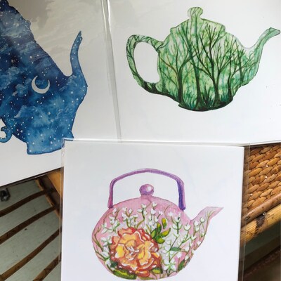 Tree Spell Card Printable and Fillable Template Digital Download for ...