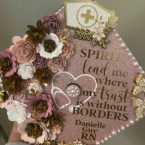 Custom Graduation Trimmed Stoles Sashes Design Decoration Silk Satin ...