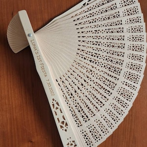 Personalized Wedding Fans Custom Wedding Fans Intricately - Etsy