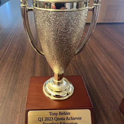 Cup Trophy Award Free Personalization With Your Text 5 - Etsy