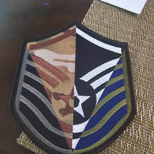 NEW A Career in STRIPES tsgt 3-color OCP - Etsy