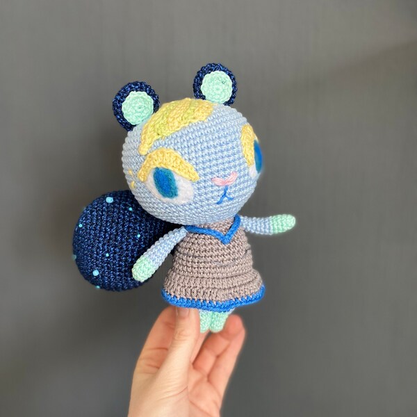 PDF File, Crochet Pattern Ione the Squirrel, Animal Crossing Crochet ...