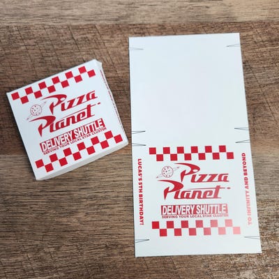 To Infinity and Beyond Pizza Planet Cookie Box - Etsy