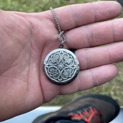 Tiny Sterling Silver Working Compass Necklace, Real Compass Jewelry ...