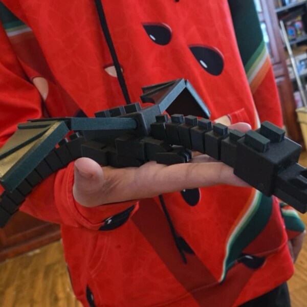 Cinder Snake Flexi Articulated Fidget Stim Sensory ASMR Animal Desk ...