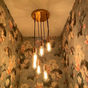 Brass Single Drop Wall Light without Bulbs | Etsy