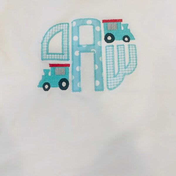 Train Mini Machine Embroidery Design - Etsy