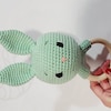 PATTERN ONLY: Bunny Rattle Rabbit Rattle Bunny Amigurumi Toy Instant ...