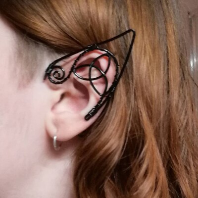 Antique Elf Earcuffs Fantasy Elf Earcuffs Elven Ear Cuff - Etsy