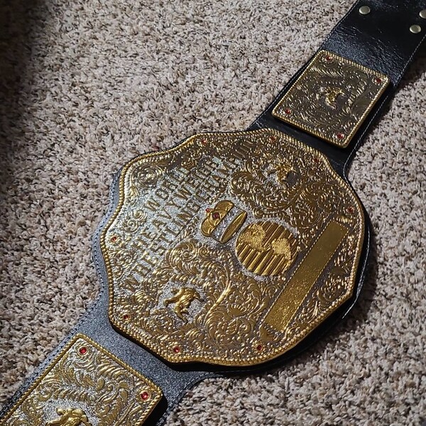 UFC Fighting Legacy Replica Title Belt, Brass Plates, 2mm Plates ...