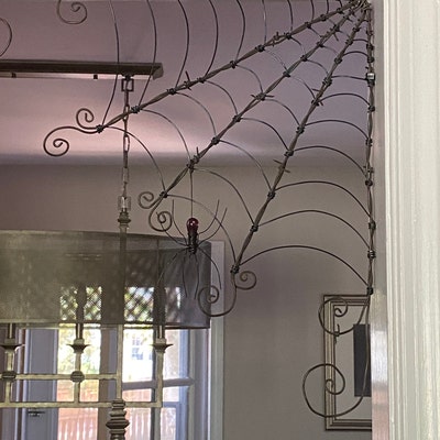 18 Odd Twisted Barbed Wire Corner Spider Web Reclaimed Art - Etsy