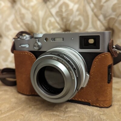 LIM'S Genuine Italy Leather Camera Half Case & Dovetail Plate for Sony ...