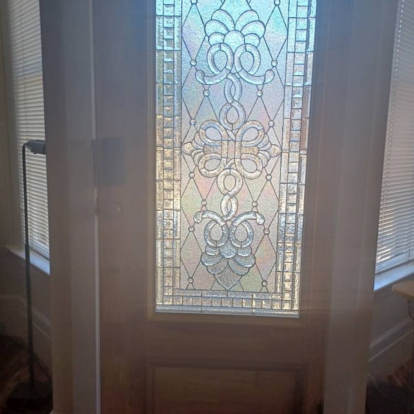 3D Ripple Glass Window Film - Semi-transparent Frosted Privacy Sticker ...