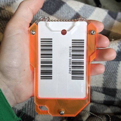 Plain Cyberpunk Keycard Style Card ID Holder - Etsy