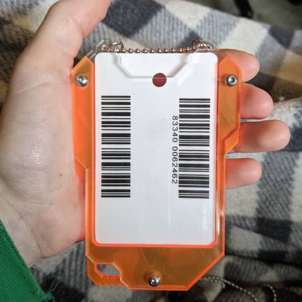 Plain Cyberpunk Keycard Style Card ID Holder - Etsy