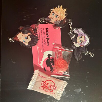 FF7 Final Fantasy 7 Clear Acrylic Ruler Standees - Etsy