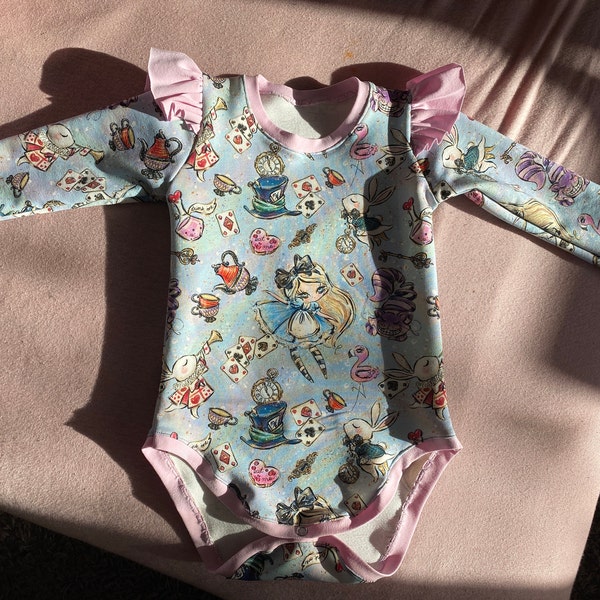 Baby Bodysuit Pattern, PDF Sewing Pattern, Baby Onesie Sewing Pattern ...