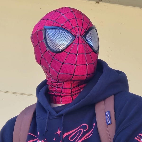 Customized Spider Man 1 Helmet, Andrew Garfield Spider Man Mask ...