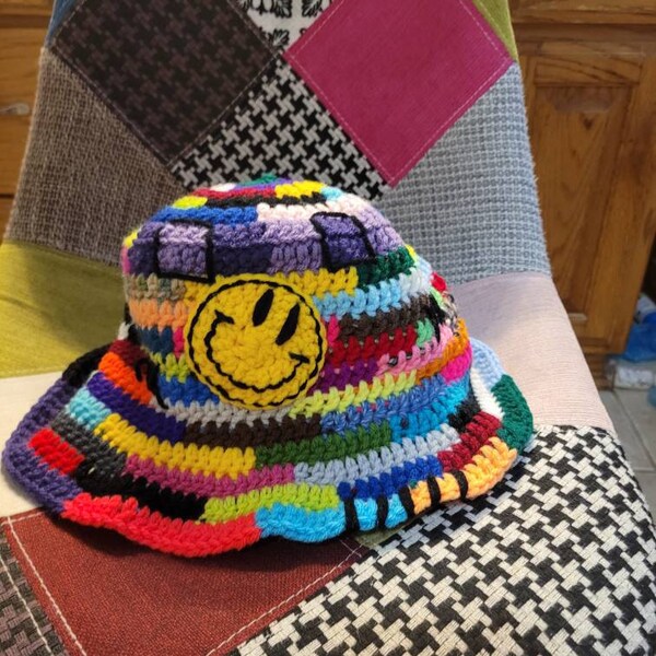 Scrap and Patch Bucket Hat - Etsy