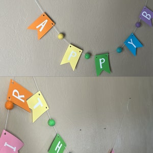 Preschool or Kindergarten Rainbow Banner/classroom Decor/homeschool ...