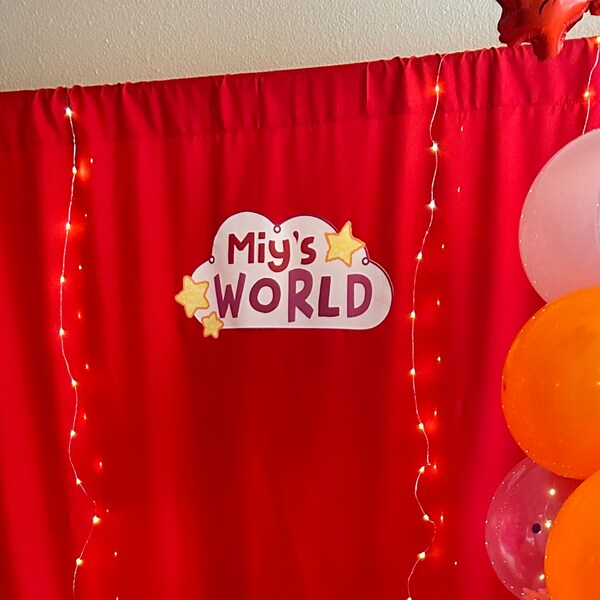 World Birthday Party Happy Birthday Backdrop World Theme Birthday ...