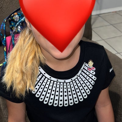 RBG Collar SVG - Etsy