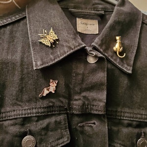 Interactive Slider Enamel Pin Kitty-in-a-box Collection - Etsy