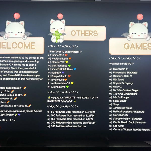 Animated FF Moogle Twitch Emote - Cheer/confetti / Twitch Overlay ...