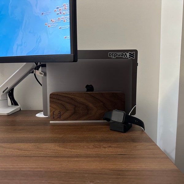 Mountain Laptop Stand, Dual Vertical Laptop Stand, Dual Laptop Dock ...