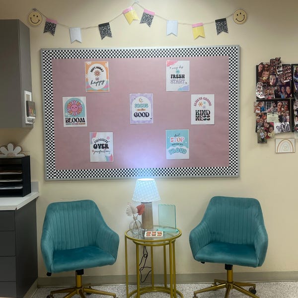 Growth Mindset Editable Classroom Printable Posters, Groovy Pastel ...