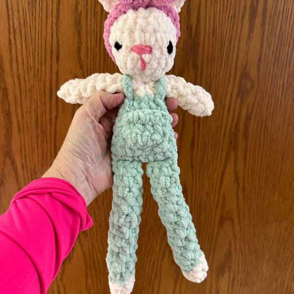 Plush Beth Bunny + Mermaid Tail Mod CROCHET PATTERN (fable Collection ...