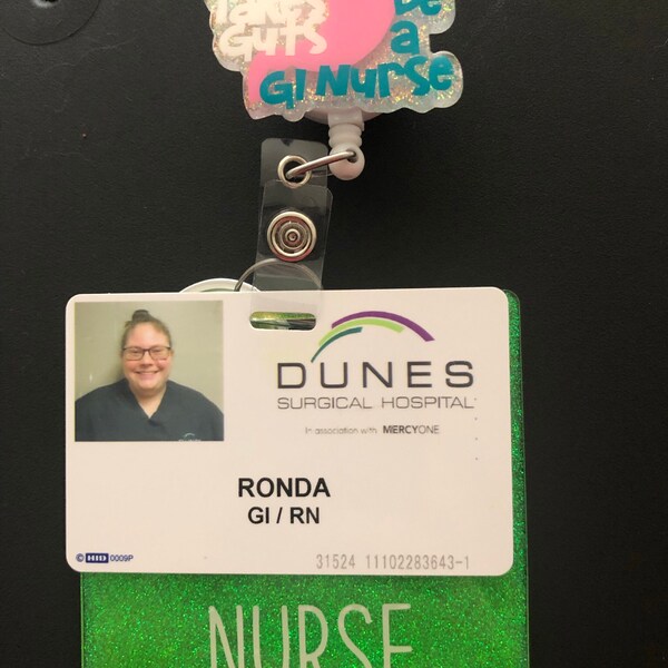 GI Nurse Badge Reel, Gastro Nurse Badge Reel, GI Specialist Badge ...