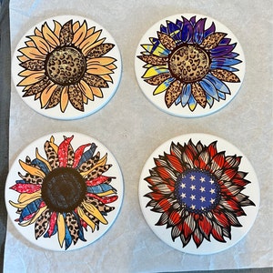 24 Pack Blank Square Ceramic Stone Tile Coasters for Crafts - Etsy