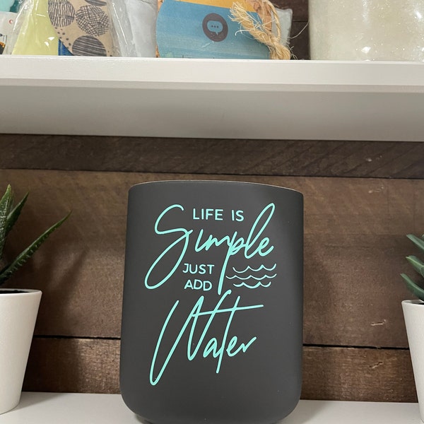 Life is Simple Just Add Water SVG, Beach Quotes, Beach SVG - Etsy