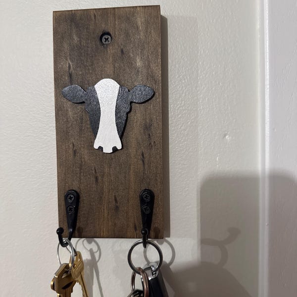 Western Key Holder for Wall, Western Housewarming Gift - Etsy
