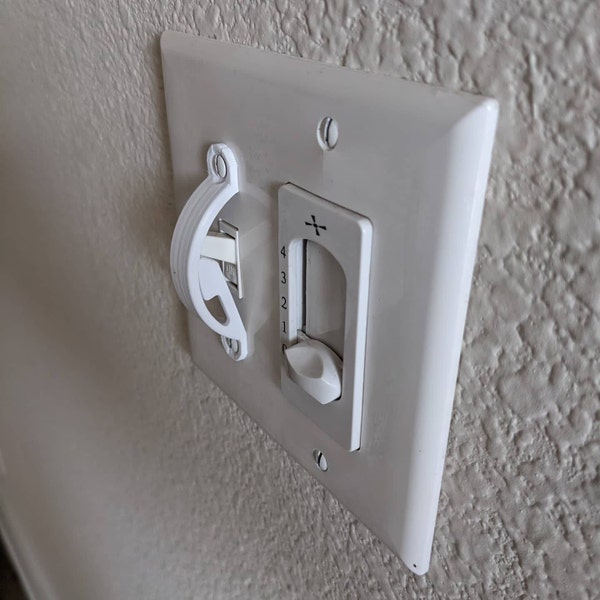 2x Light Switch Lock, Two Pack, Light Switch Guard, Switch Protector ...