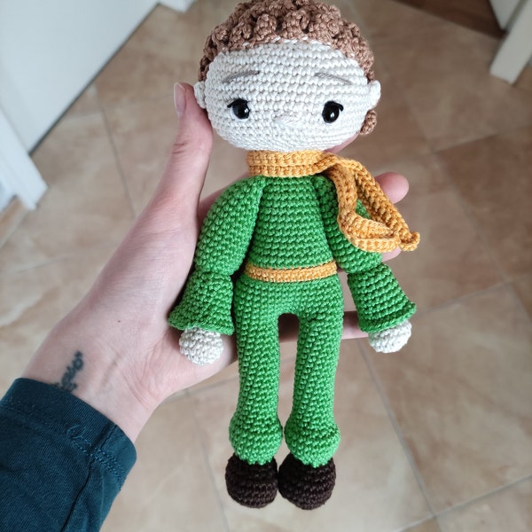 The Little Prince - Crochet Doll Pattern, Amigurumi Doll Pattern ...