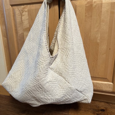 Reversible Tote Bag PDF Sewing Pattern and Manual / Small Easy Tote Bag ...