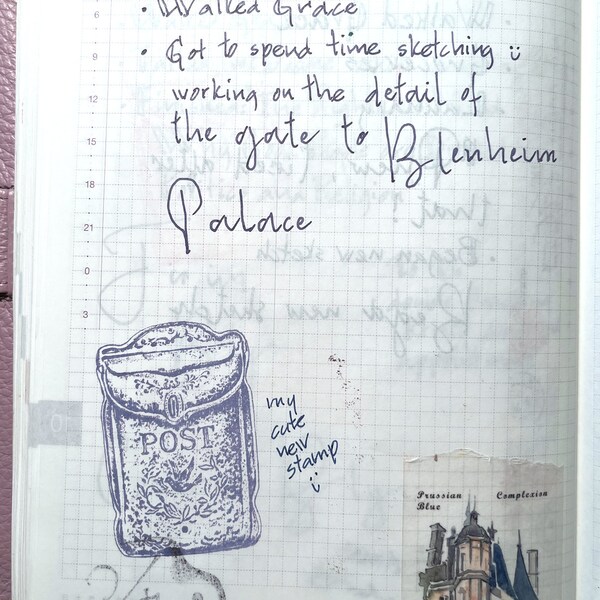 Vintage Letterbox RUBBER STAMP, Mailbox Stamp, Letterbox Stamp, Mail ...