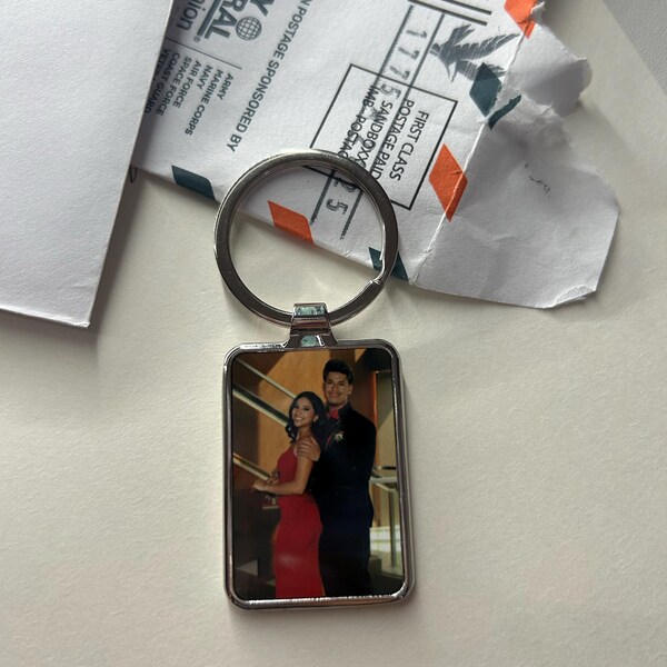 Personalized Photo Keychain, Custom Picture Keychain, Photo Gifts ...